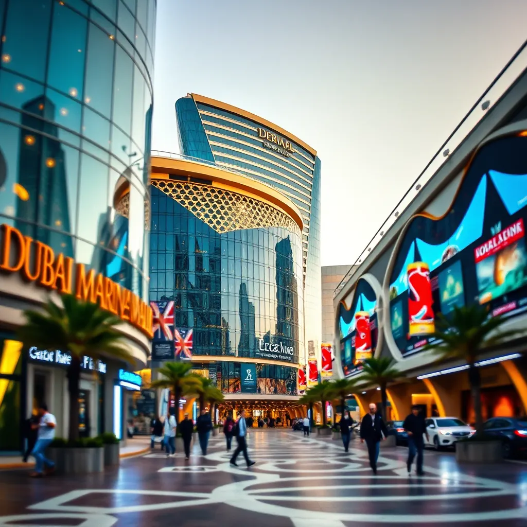 Exploring Dubai Marina Mall: A Visual Experience
