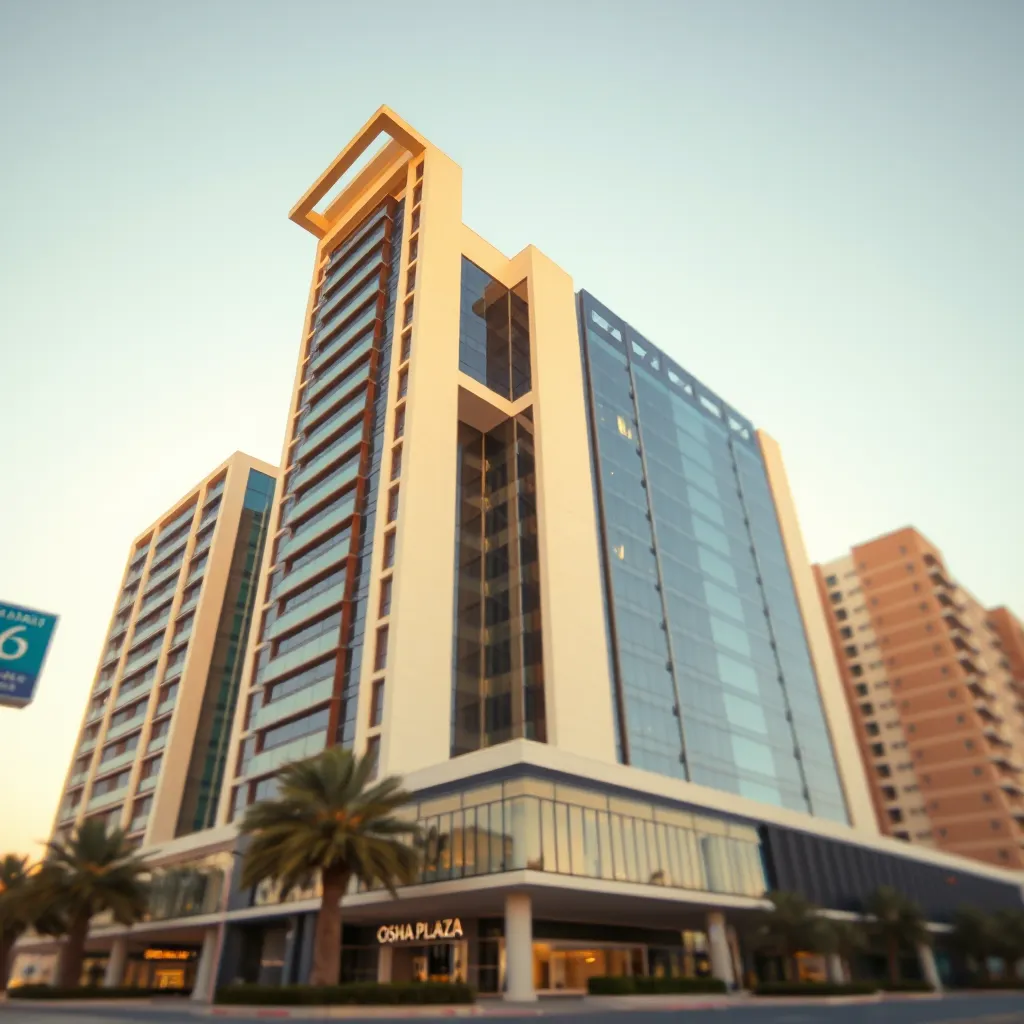 A Detailed Look at OSHA Plaza Building 1 in Dubai
